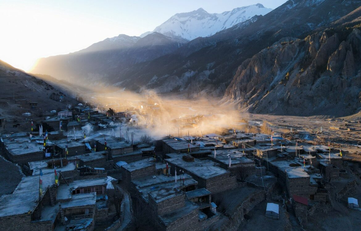 Winter in Manang - A never seen beauty of Manang, Nepal - Nepal 8th Wonder